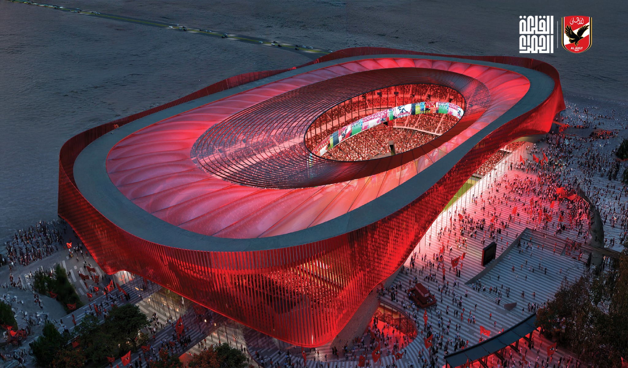 بعد تدشينه.. معلومات لا تعرفها عن استاد النادي الأهلي الجديد (فيديو ...