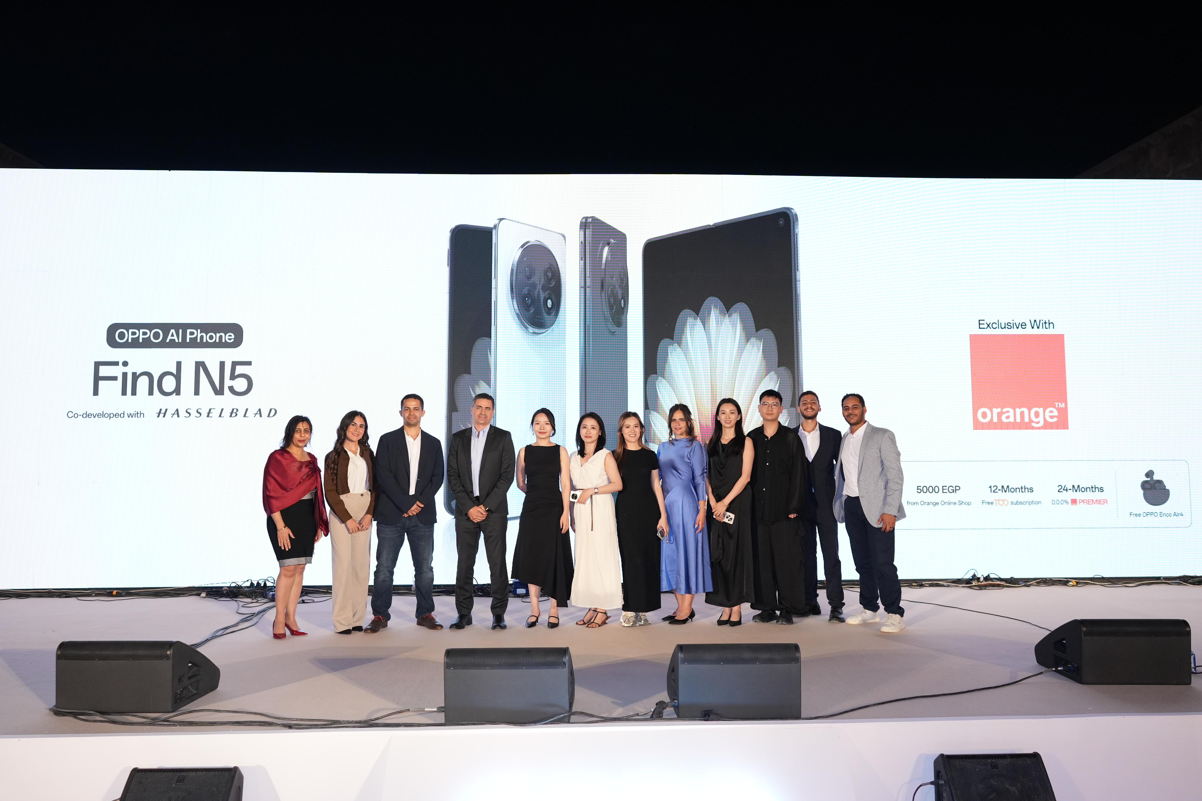 OPPO تُطلِق Find N5 القابل للطي لأول مرة في مصر.. وتحدد معايير جديدة لمستقبل الهواتف الذكية ...